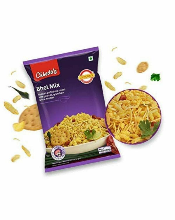 Chheda's Bhel Mix - Roased Puffed Rice, Peanuts, Besan Sev - Sev ...
