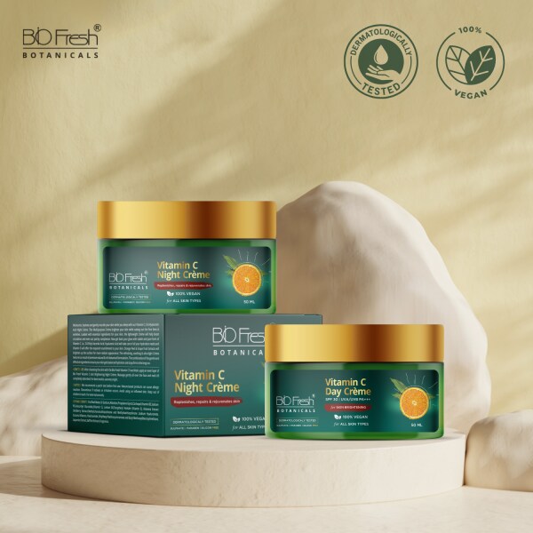 BioFresh Botanicals Vitamin C- Day Cream 50ml & Night Cream 50ml ...