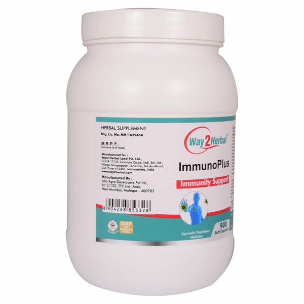 Way2Herbal ImmunoPlus 900 Capsules - JioMart