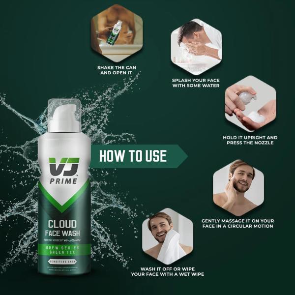 Vj Prime Facewash - 450 g (Pack of 3) - JioMart