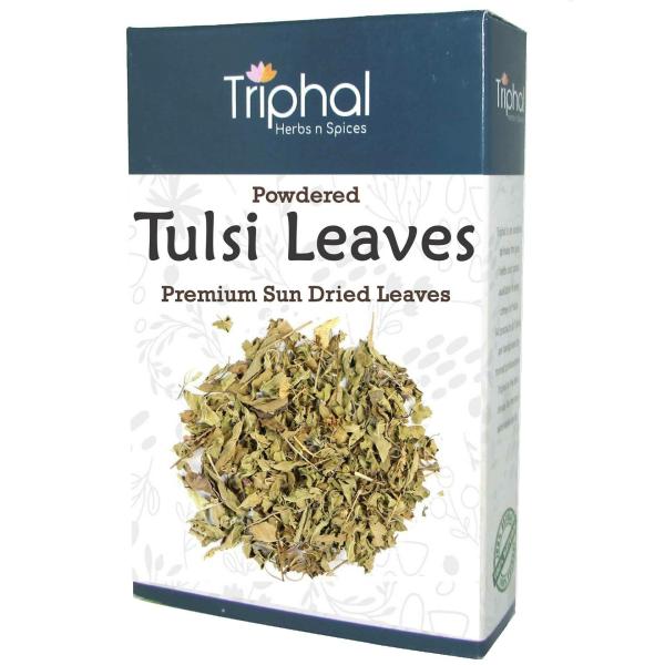 TRIPHAL Dry Tulsi Leaves or Basil Leaves (Powder) (100g) - JioMart