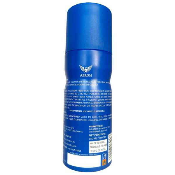 Aerom Magic Alive Long Lasting Deodorant Spray for Men with Fresh ...