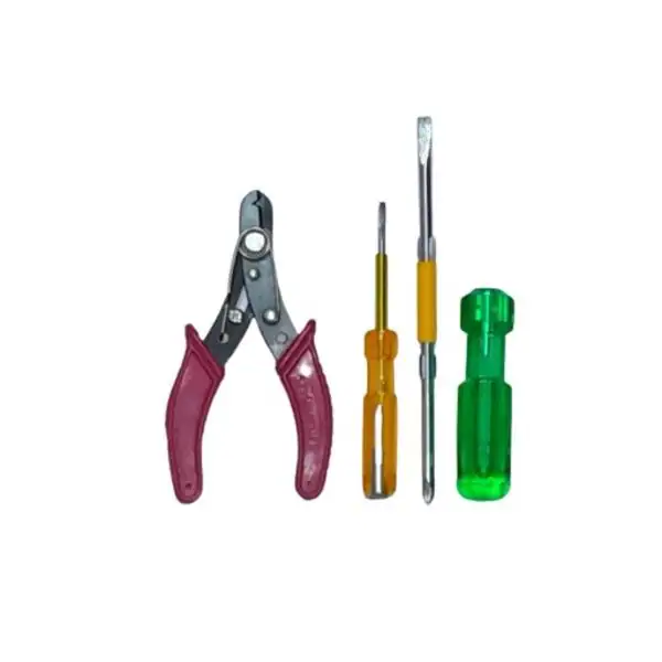 Flymoon Hand tool kit 5"8Pcs ScrewdriverCutter|Line Tester|2 in 1 ...