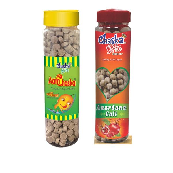 Chaska Bite Aam Chaska Chatpati Digestive goli 250 g Anardana Khatti ...