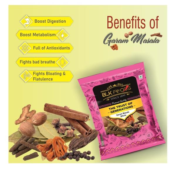 BLK Foods Select Garam Masala Whole (ready to blend) 600g (4 X 150g) - JioMart