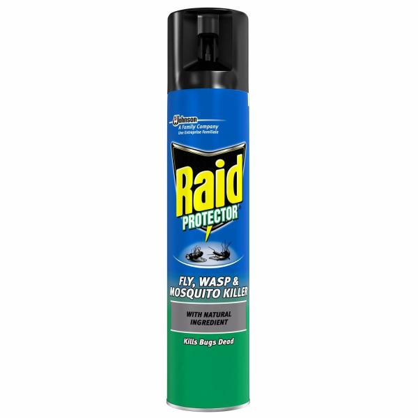 Raid Protector Fly Wasps and Mosquito Killer 300Ml - JioMart