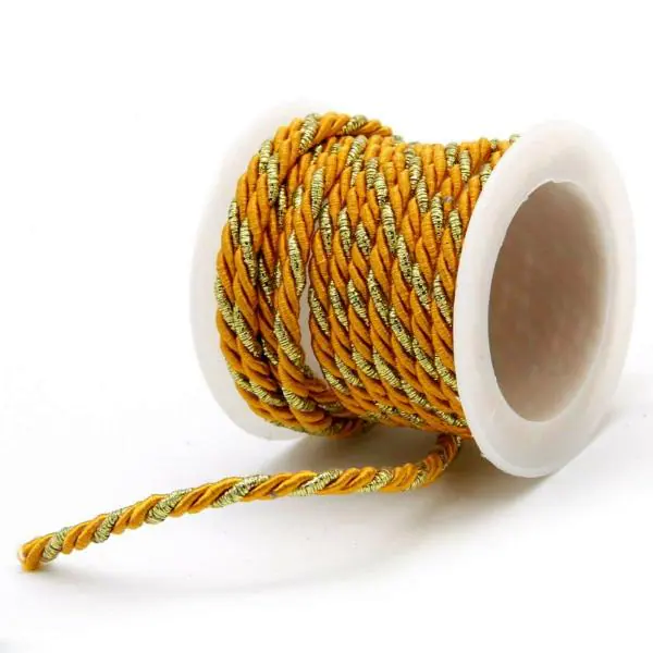 Lakeer 3mm Twisted Cord Rope Nylon Twin Color Twisted Cord Trim 1.5 ...