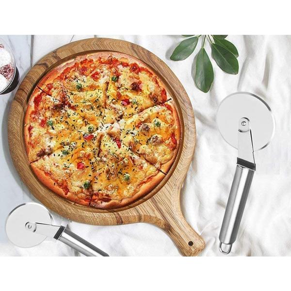 DreamBasket Stainless Steel Pakkad & Pizza Cutter & Potato Masher for ...