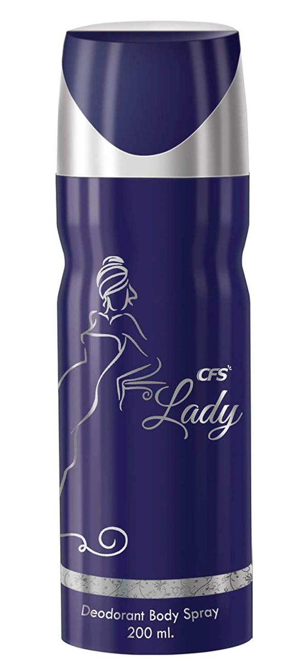 CFS Lady Deodorant Long Lasting Best Deo For Women & Girls, 200 Ml ...