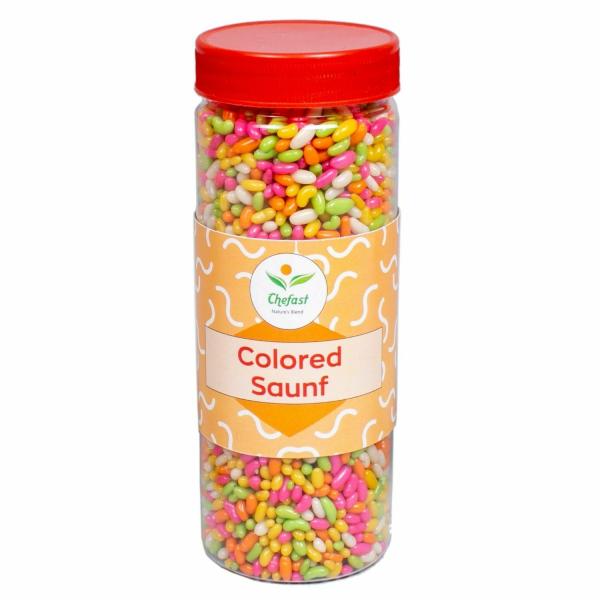 Chefast Colored saunf Mukhwas [Mouth Freshener, Digestive, After-Meal ...