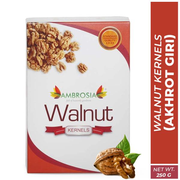 Ambrosia Walnut Kernels Light Halves 250g - JioMart
