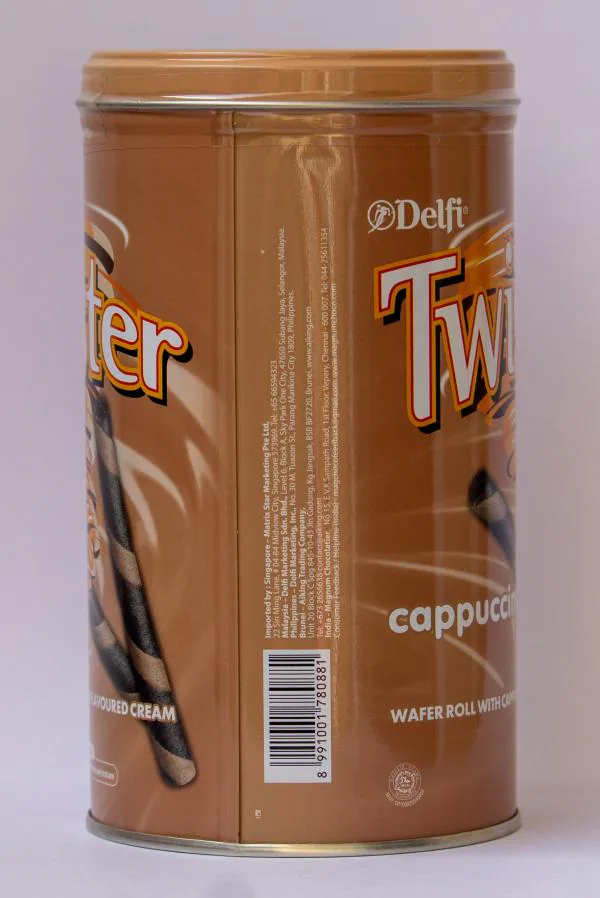 Delfi Twister Cappuccino Wafer Rolls with Cream 320 Gm - JioMart
