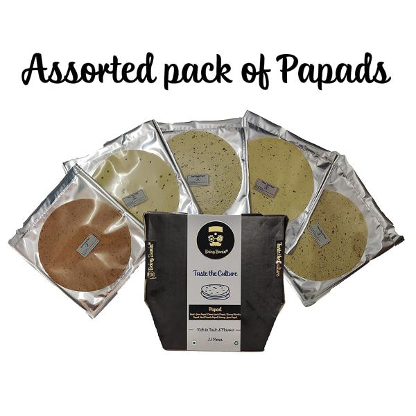 Being Bania Assorted Box of Papad - 400 g - JioMart