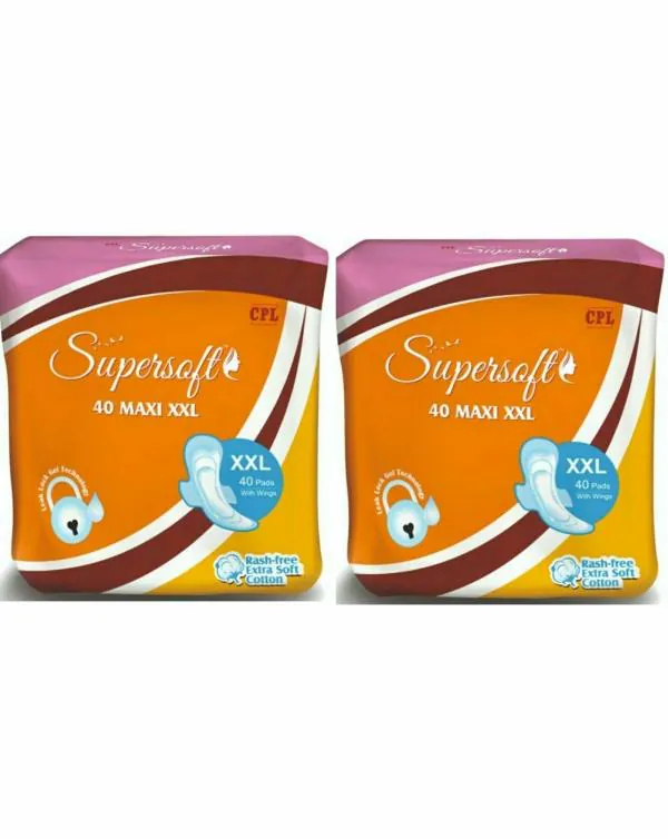 Selesta Sanitary Pad with Wings Women - XXL (Pack of 80 Pcs) - JioMart