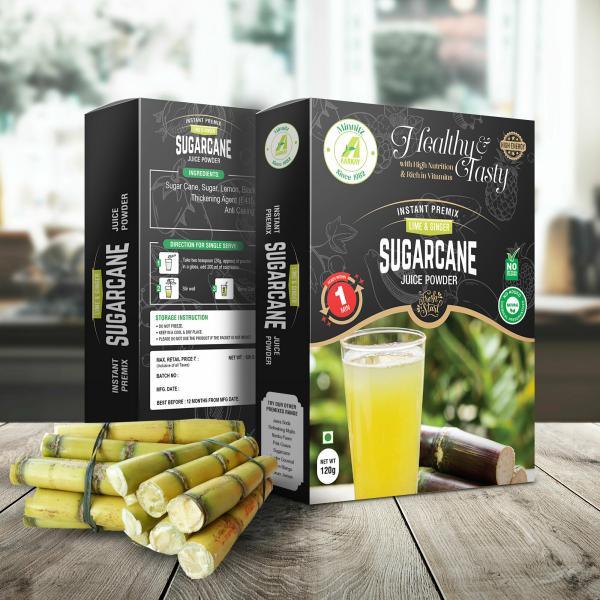 Aarkay Instant Healthy Powder Sugarcane Juice Drink (Pack of 3, 360g ...