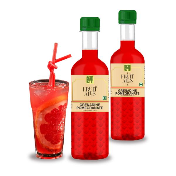 Dhampur Green Grenadine Mocktail Syrup (300ml each) | Pack of 2 | Drink ...