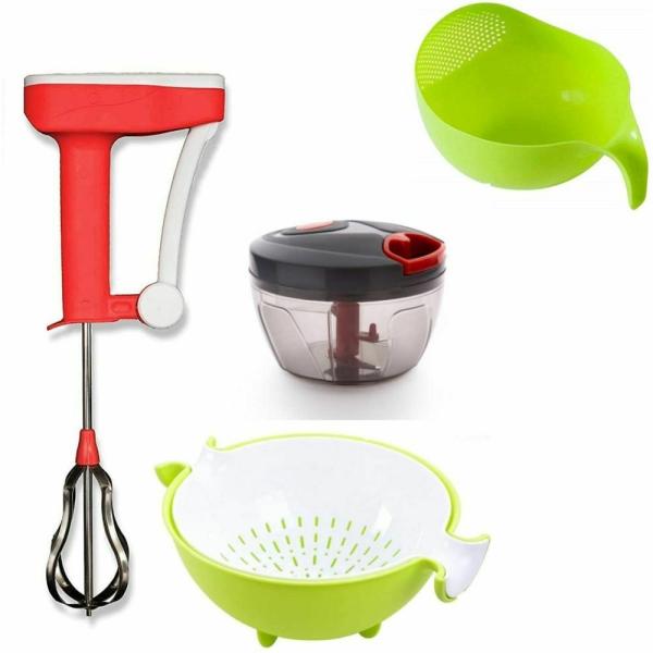 ODD M EVEN Quick and Handy Chopper, Blender, Strainer Kitchen Tool Set ...