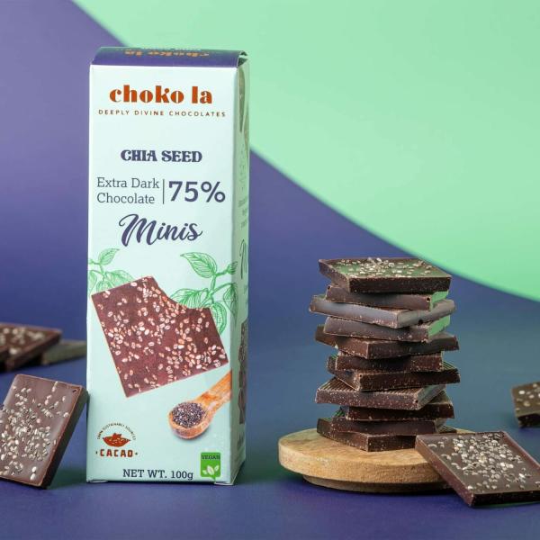 Chokola Chocolate Minis (Chia Seed) - JioMart
