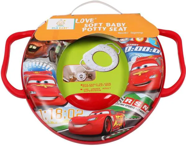 Ole Baby Red Lightning Mc Queen Of The Movie Cars Padded Soft And Full ...