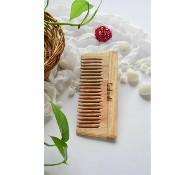 Neem Detangler Comb Pack of 3| Anti bacterial neem comb| handcrafted ...