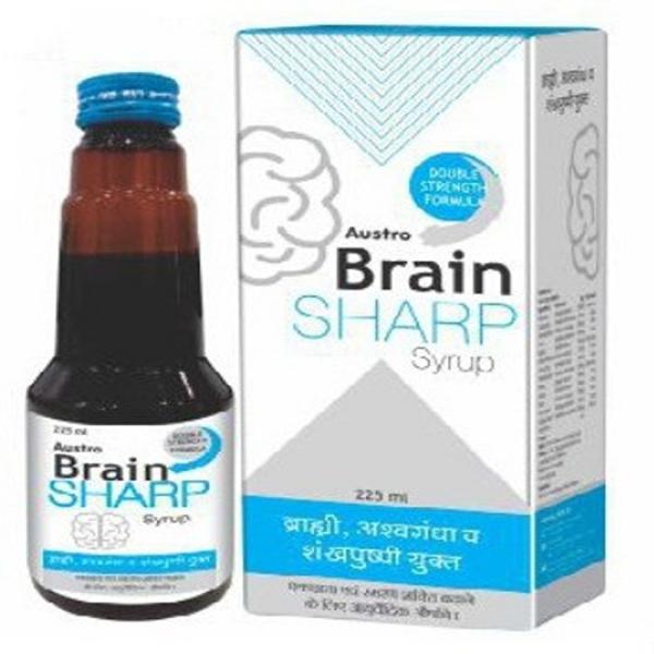 Herbshd Brain SHARP SYRUP 225 ML FOR SHARP BRAIN (PACK OF 3) (675 ml ...