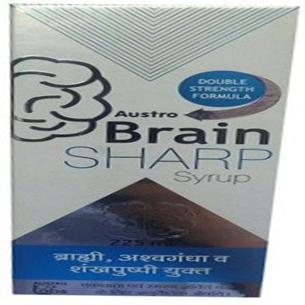 Herbshd Brain SHARP SYRUP 225 ML FOR SHARP BRAIN (PACK OF 3) (675 ml ...