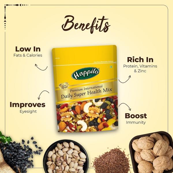 Happilo Premium International Daily Super Health Mix 325 g - JioMart
