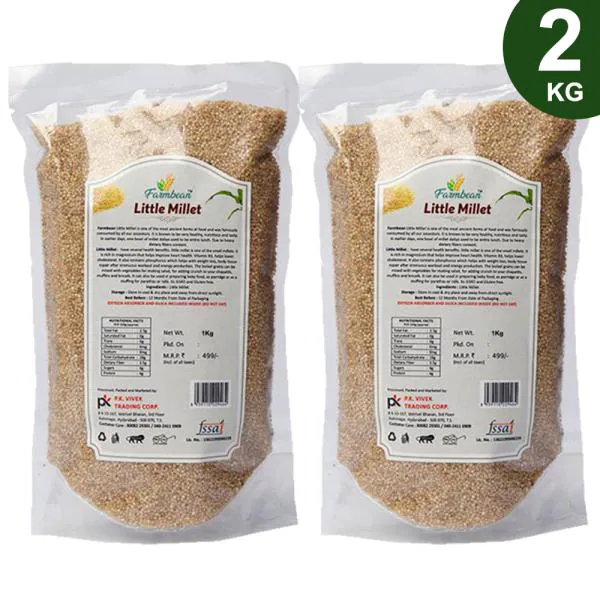 Farmbean Little Millets | Millets for Eating Healthy Food | Millets for ...