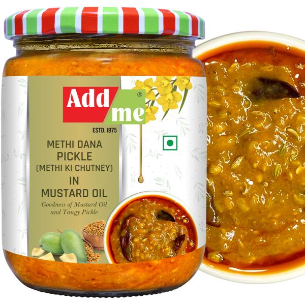 Add me Hing Methi Pickle 500G Mango Pickles methiya Dana heeng ka North ...