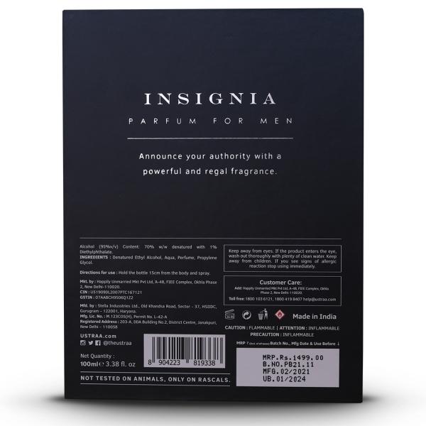 Ustraa Perfume for Men - Insignia - 100ml - JioMart