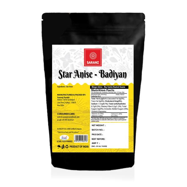 SARANZ Star Anise / Badiyan Spices 100 g - JioMart