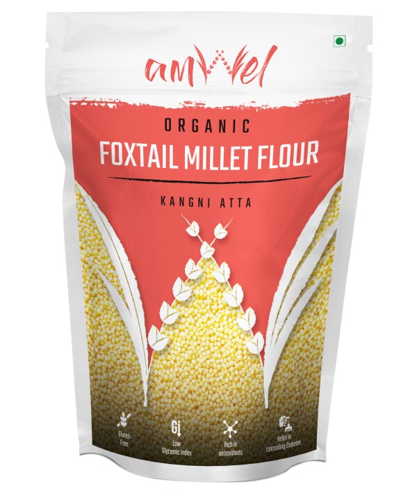Amwel Combo of Organic Barnyard Millet Flour 450g + Organic Foxtail ...