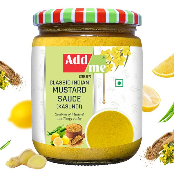Add me Classic Indian Mustard Sauce Chutney bengal Kasundi 500G with ...