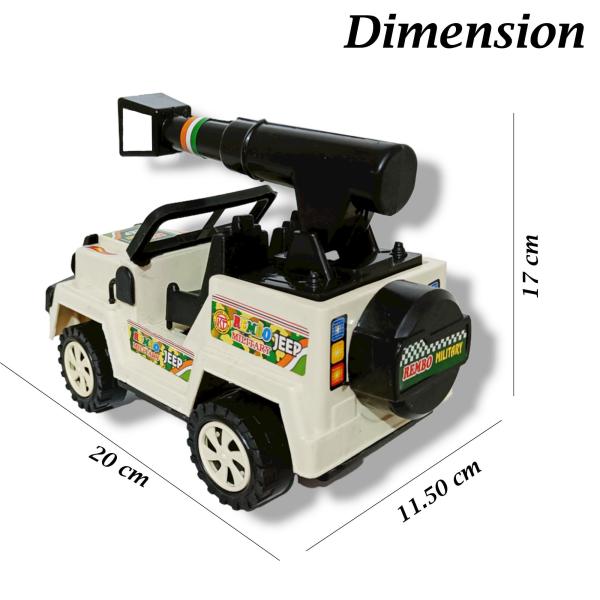 BCMP Army Jeep Toy for Kids - Friction Power Toy Jeep for Kids Boys ...