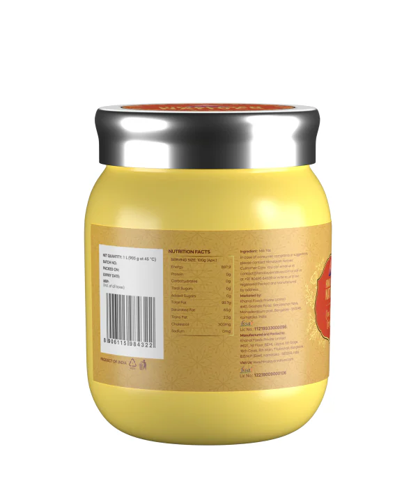Himalayan Natives Cow Ghee Original-1000ml - JioMart