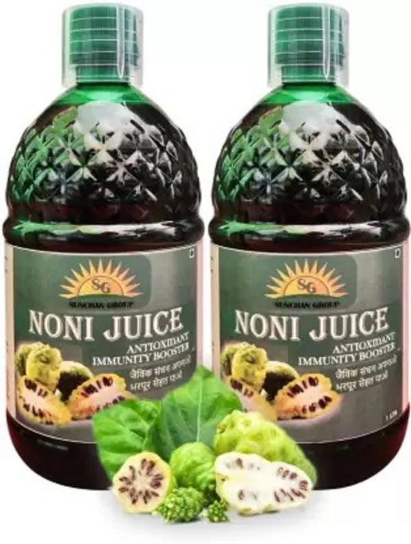 Sunchan Group Noni Juice Gold Pure Organic Herbal 2 Liter Natural Sugar ...