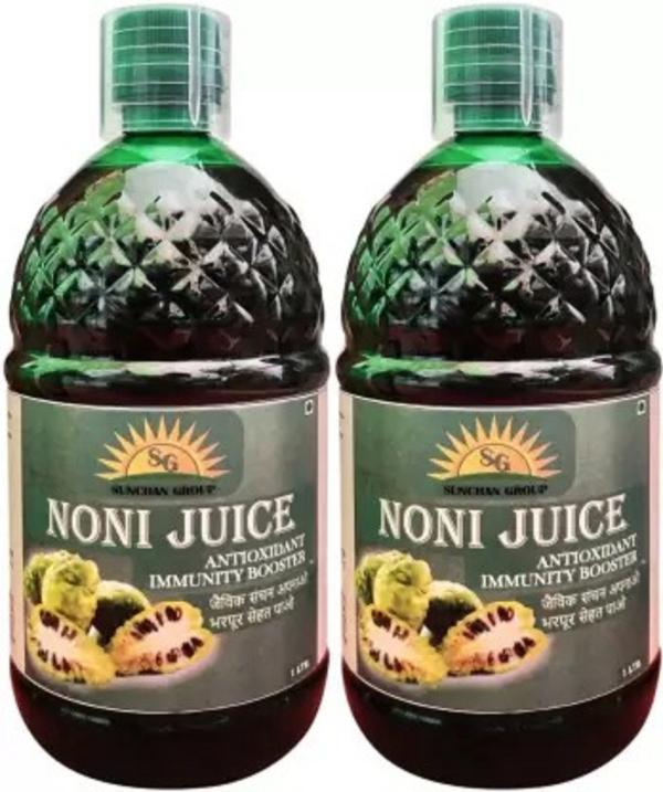 Sunchan Group Noni Juice Gold Pure Organic Herbal 2 Liter Natural Sugar ...