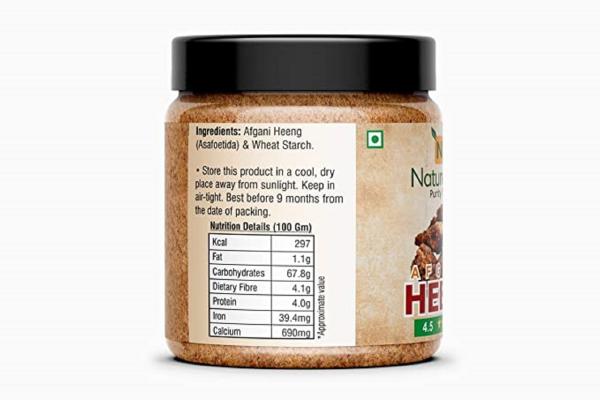 Nature's Bliss Natural Asfoetida Afgani Hing Hand Pounded Heeng Hing ...