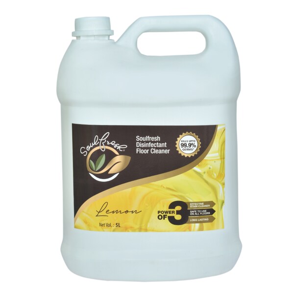 SOULFRESH Disinfectant surface/ floor cleaner Liquid (Citrus) 5Ltr ...