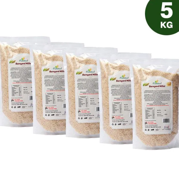 Farmbean Barnyard Millet Natural Grains, 5kg - (Khira / Swank ...