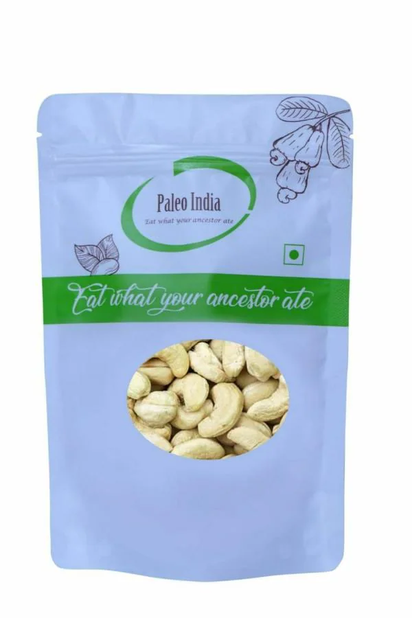 Paleo India Whole Cashew Large W240 Dried Fruits Kaju and Dry Fruits Nuts 200 gm (Pack of 1 ...