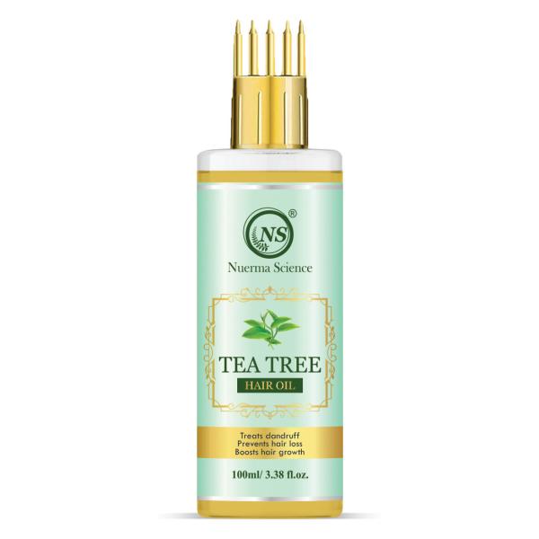 Tea Tree Hair Oil with Comb Applicator - JioMart