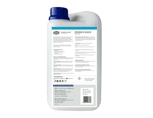 Zyax Sparkle Maxx Swimming Pool Water Clarifier & Conditioner (5 L ...