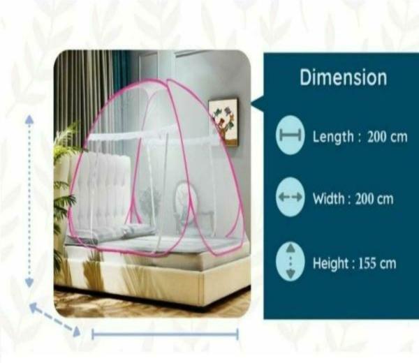 EPiRY Mosquito Net For Double Bed & King Size Foldable Adults ...