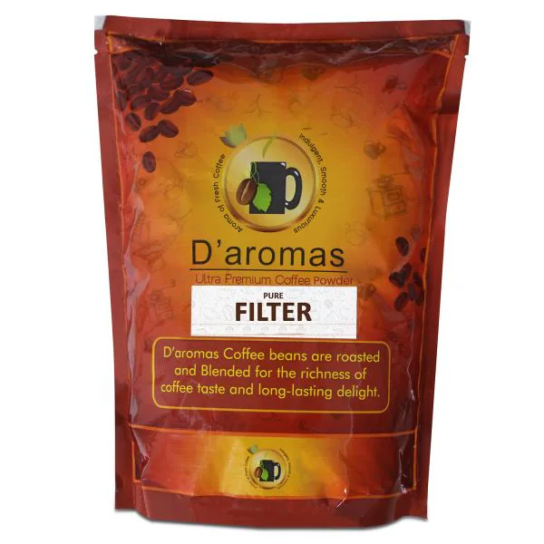 D'aromas Pure Filter Coffee Powder 1kg - Rich Aroma and Bold Taste ...