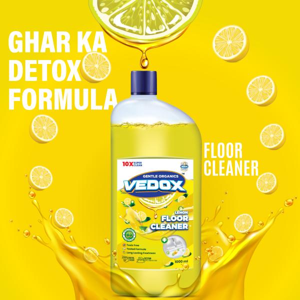 Vedox Floor Surface Cleaner 1L & Toilet Cleaner 250ml - JioMart