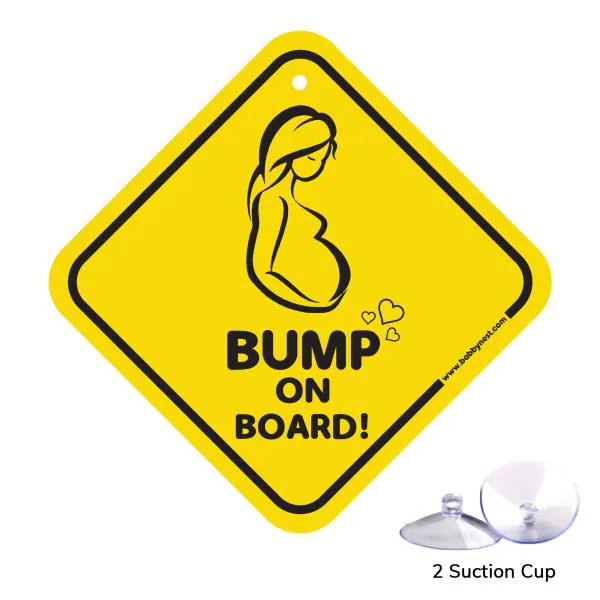 Babby Nest Bump on Board (Car safety Sign board for baby) - JioMart