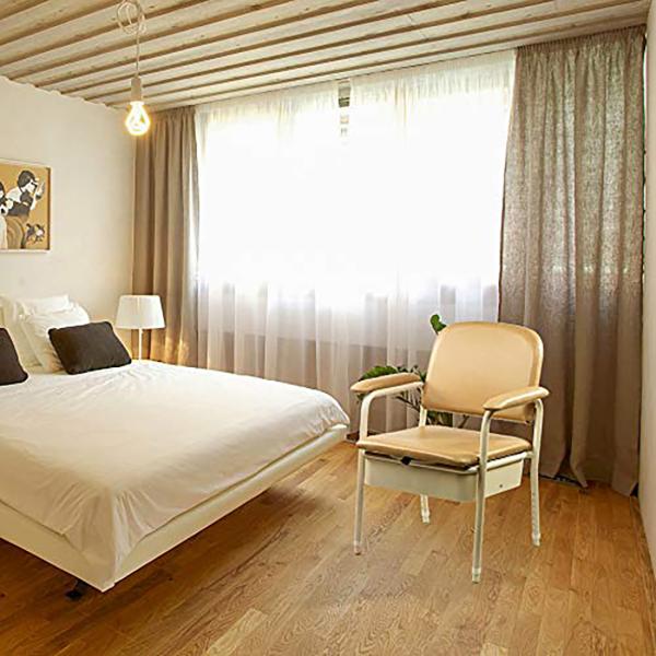 KosmoCare Premium Imported Elegant Bedside Commode chair with inbuilt ...