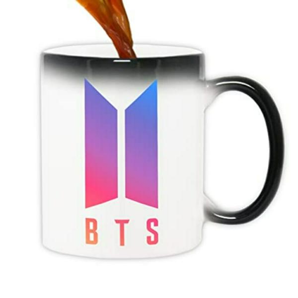 Mug Morning BTS Products for Girls BTS Merch Magic Color Changing ...