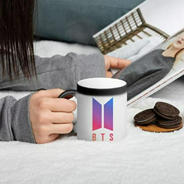 Mug Morning BTS Products for Girls BTS Merch Magic Color Changing ...